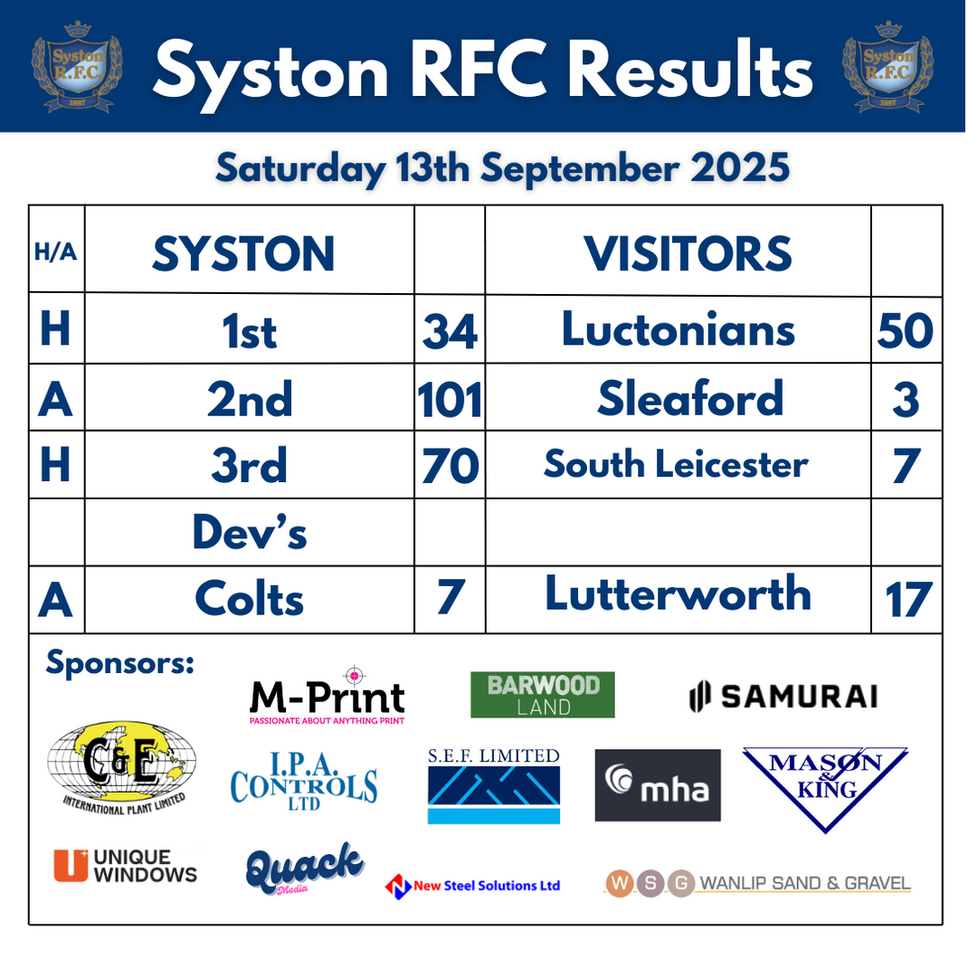 https://www.systonrfc.co.uk/ – Syston Rugby Football Club